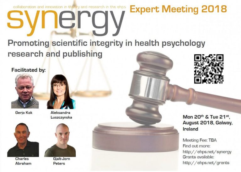 EHPS 2018 – 32nd Annual Conference of the European Health Psychology ...